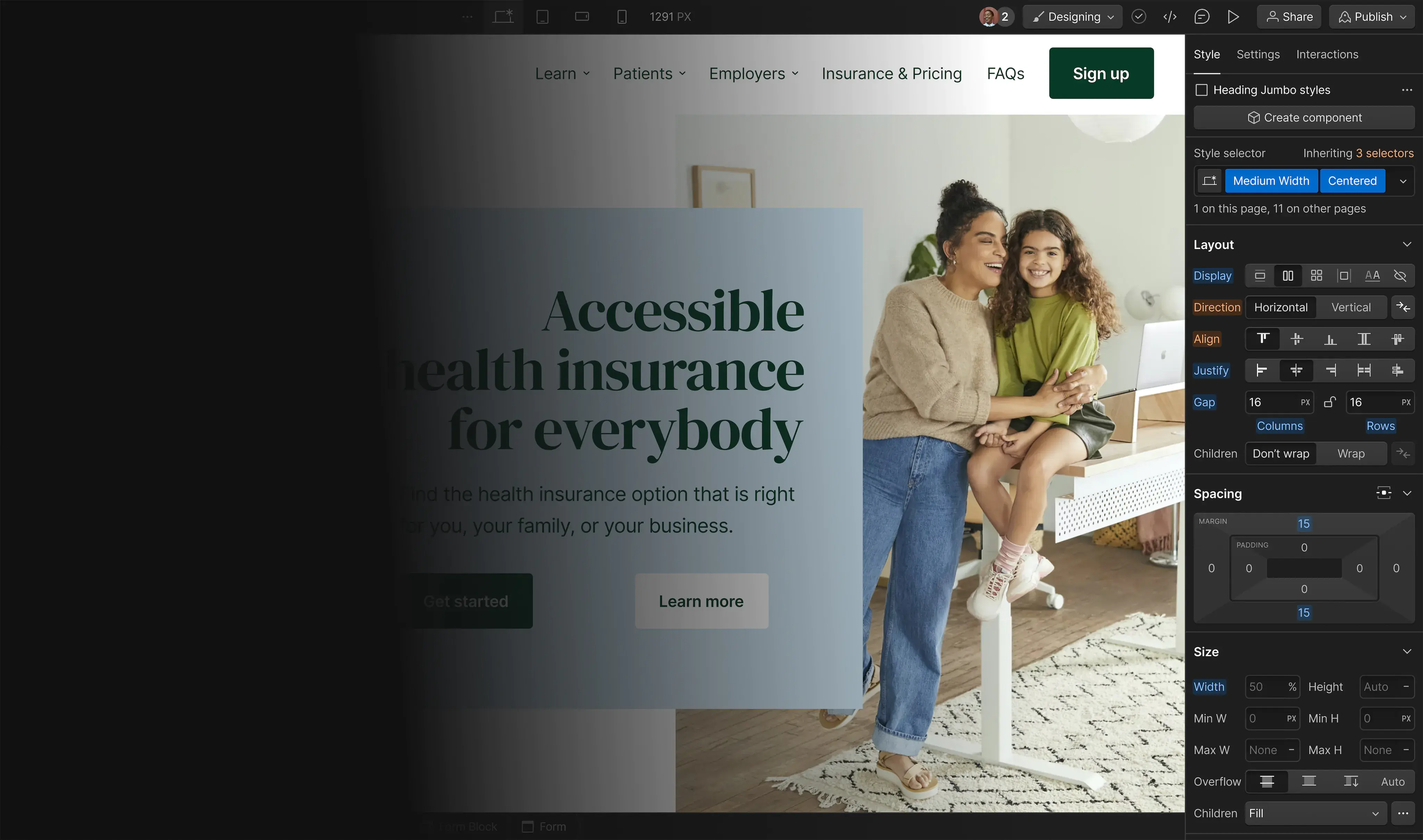Plans Pricing Webflow